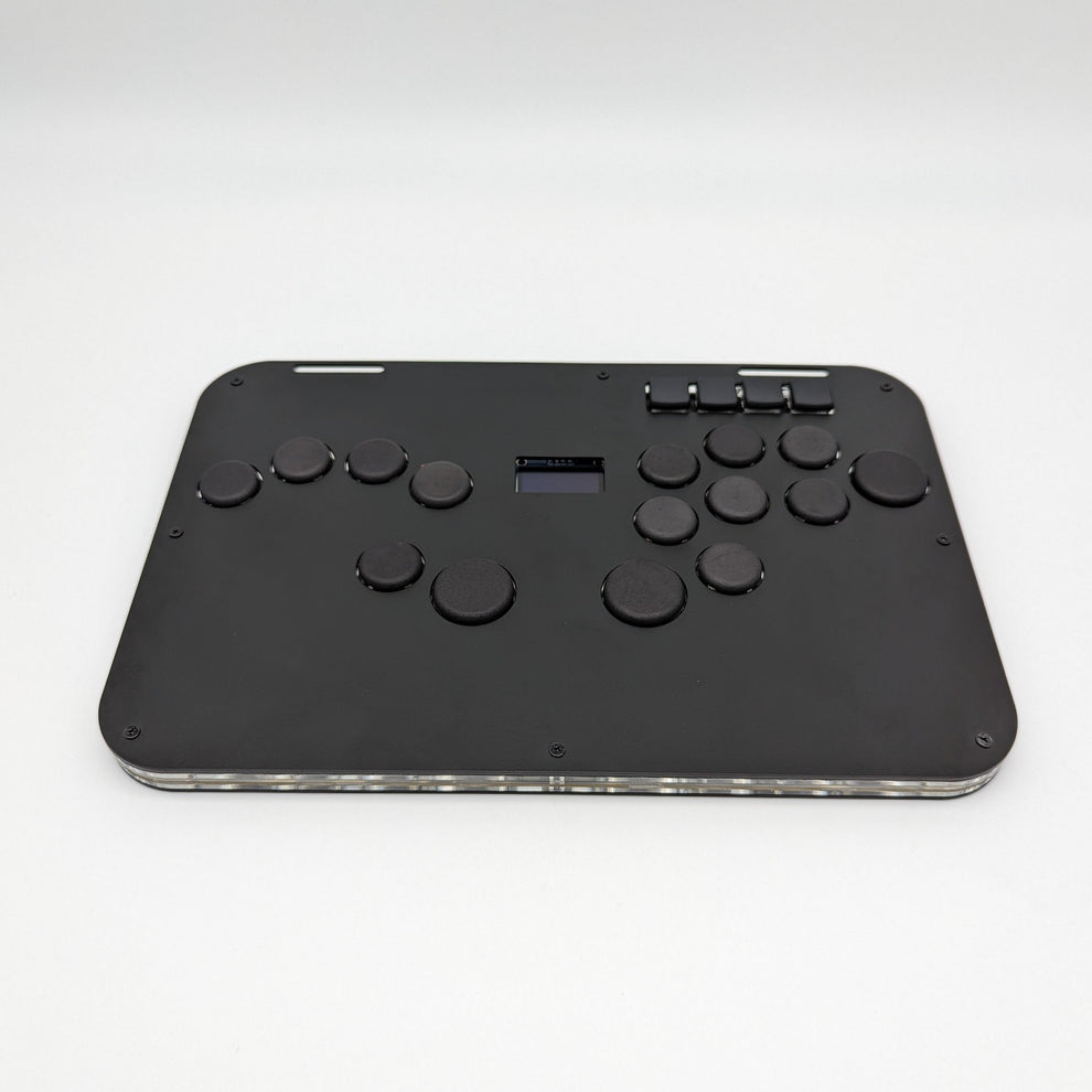 Mavercade KeebFighter+S4 Fightstick (Leverless/All Button Controller)